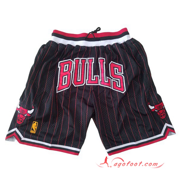 Acheter Shorts NBA Chicago Bulls Noir