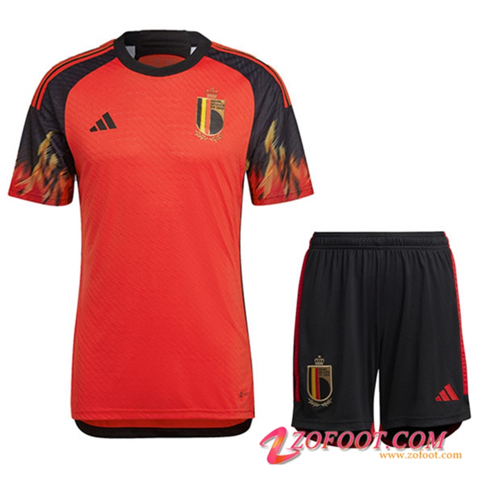 Flocage De Ensemble Maillot Foot Belgique Domicile + Short 2022/2023