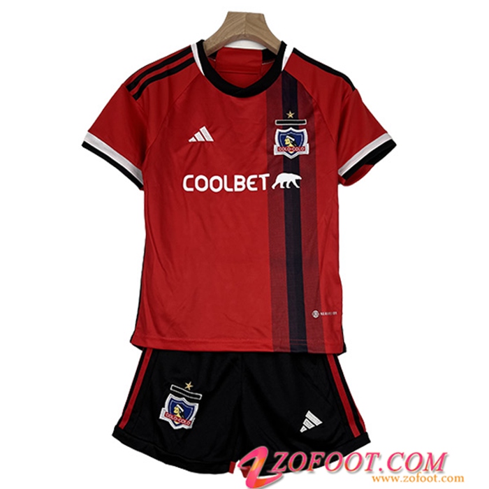 Montage Maillot de Foot Colo-Colo Enfant Exterieur 2023/2024